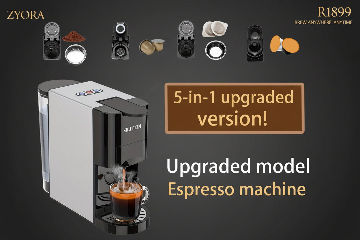 5-IN-1 PORTABLE COFFEE MACHINE – ZYORA SA