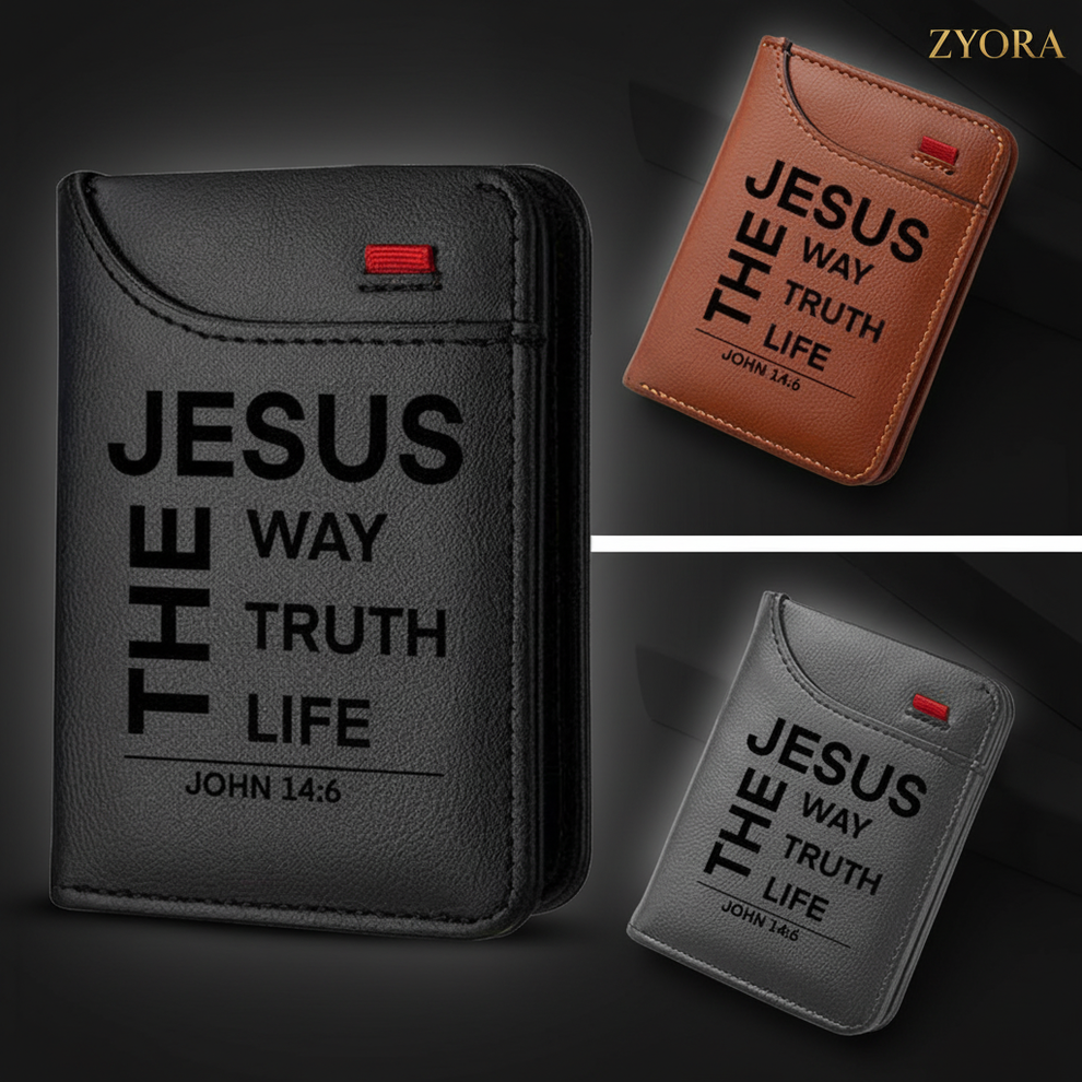 MEN’S VINTAGE FAUX LEATHER CREDIT CARD WALLET – ZYORA SA