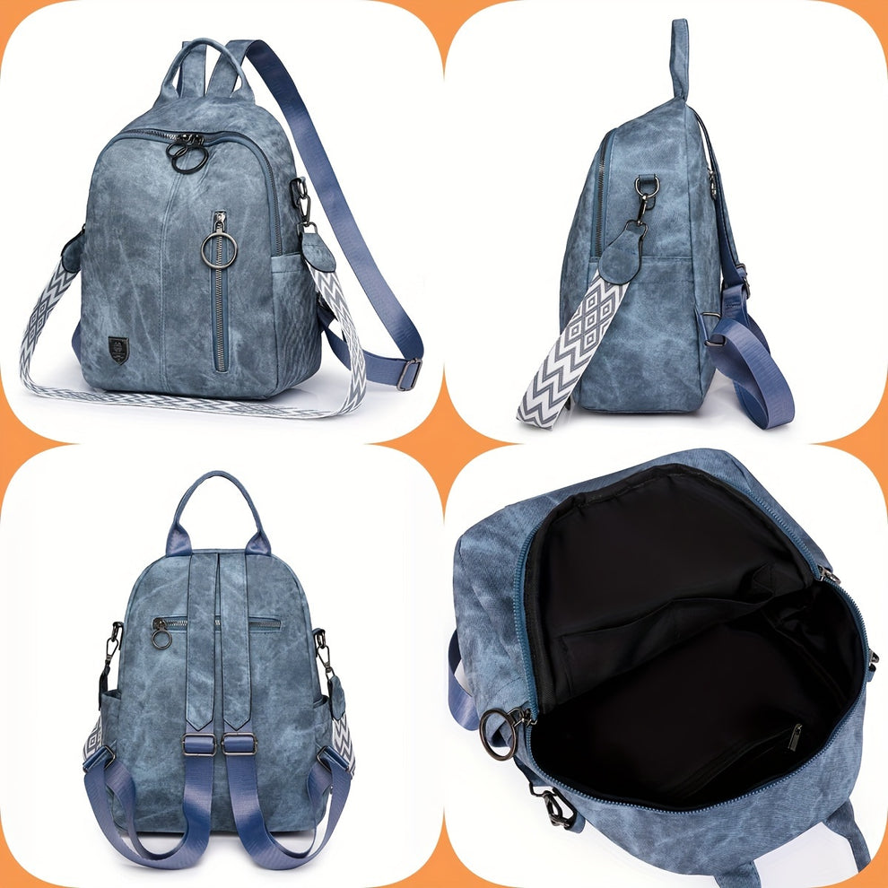 VINTAGE PU RETRO BACKPACK – ZYORA SA
