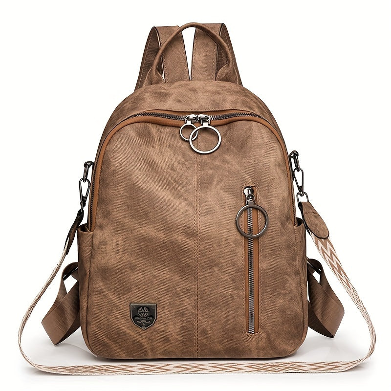 VINTAGE PU RETRO BACKPACK – ZYORA SA